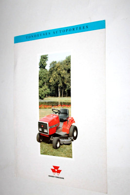 PROSPECTUS TRACTEUR MASSEY FERGUSON MF 30 17 Tractor Traktor Prospekt Brochure EUR 9,99 ...