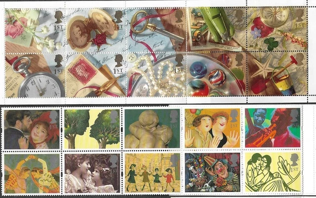 BIRTHDAY GREETINGS STAMPS 20 First Class Different Postally Valid Royal ...