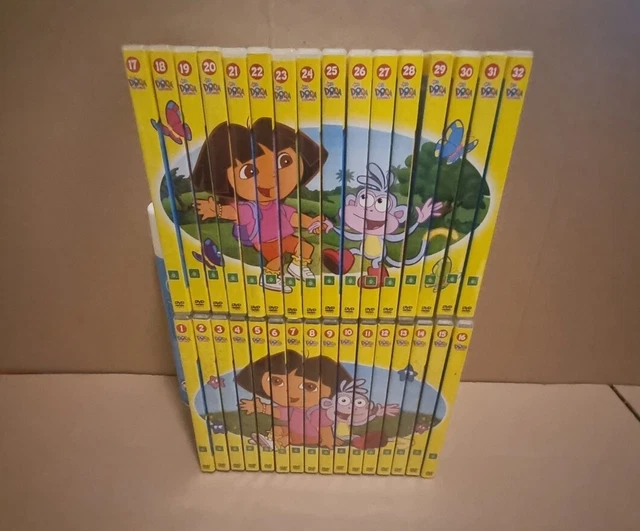 DORA THE EXPLORER DVD Collection Complete Set Volumes 1-32 Region 2- 4 ...