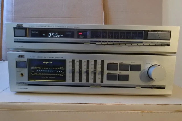 JVC A-X40 VINTAGE Integrated Amplifier with Graphic Equalizer+Radio ...