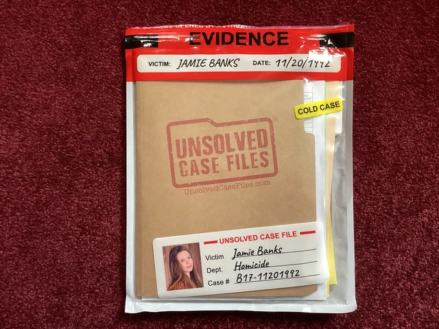 UNSOLVED CASE FILES Jamie Banks Case 100% Complete £11.11 - PicClick UK