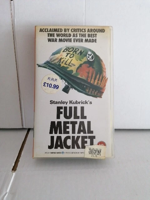STANLEY KUBRICK'S FULL Metal Jacket VHS English Language £4.28 - PicClick UK