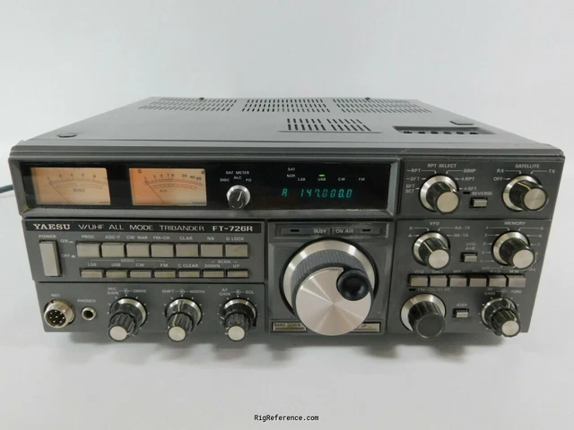 YAESU FT-726R FT726R Vhf Uhf Tribander Radio Technical Service Repair ...