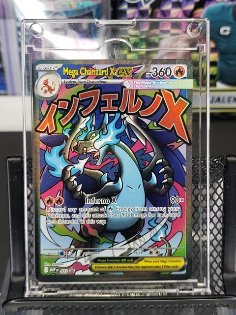 POKEMON PHANTASMAL FLAMES UPC MEGA CHARIZARD X EX #23 PROMO £71.13 ...
