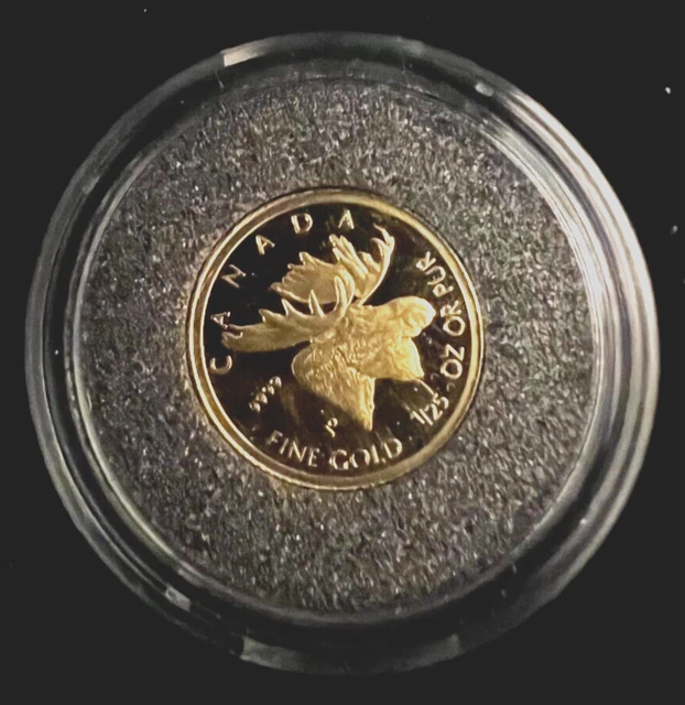2004 CANADIAN 50 Cent 1/25th Oz. Gold Coin - Moose (1773) $139.99 ...