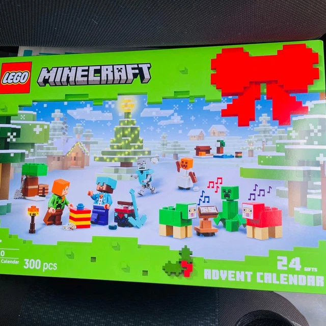 MINECRAFT LEGO ADVENT Calendar Christmas Mini Figures Building Gift ...
