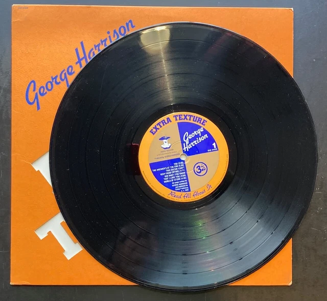 GEORGE HARRISON, EXTRA Texture, LP vinyle (États-Unis, Apple, 1975), M ...
