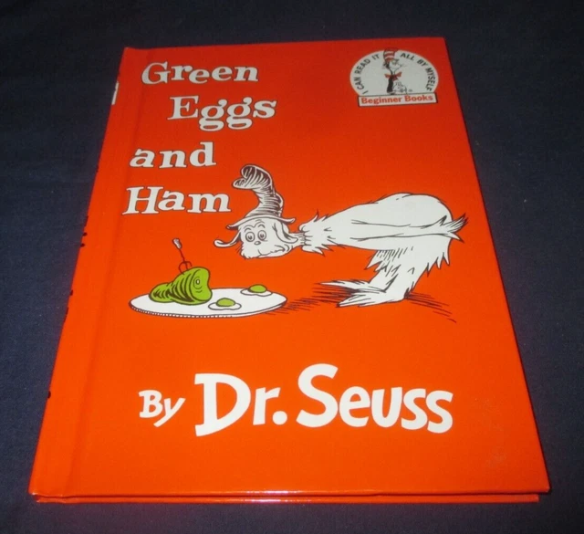 VINTAGE! GREEN EGGS and Ham ( Dr. Seuss, 1988, Hardcover) $8.49 ...