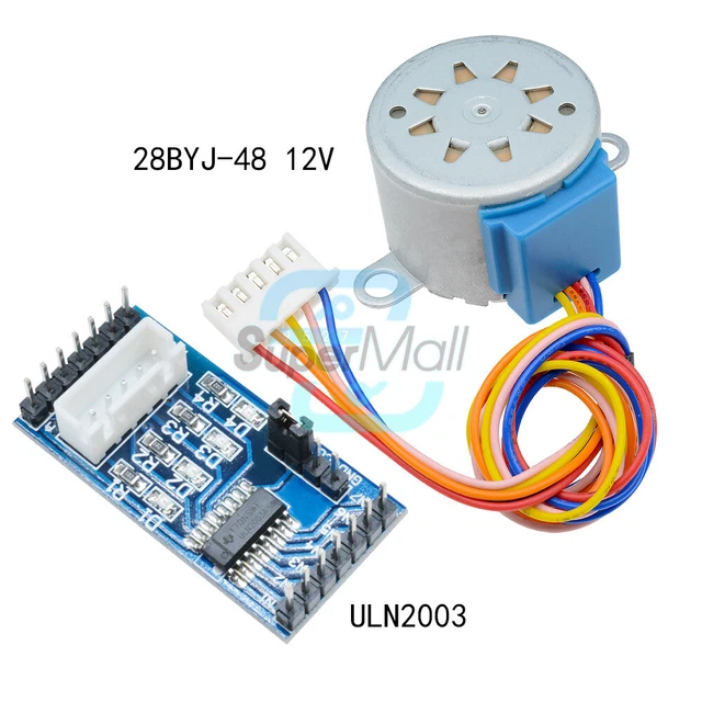 DC 12V 28BYJ-48 Stepper Motor + ULN2003 Stepper Motor Driver Module for ...