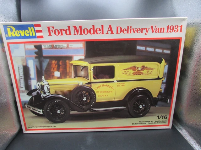 REVELL 7493 FORD Model A delivery van 1931 build model kit 1/16 scale ...