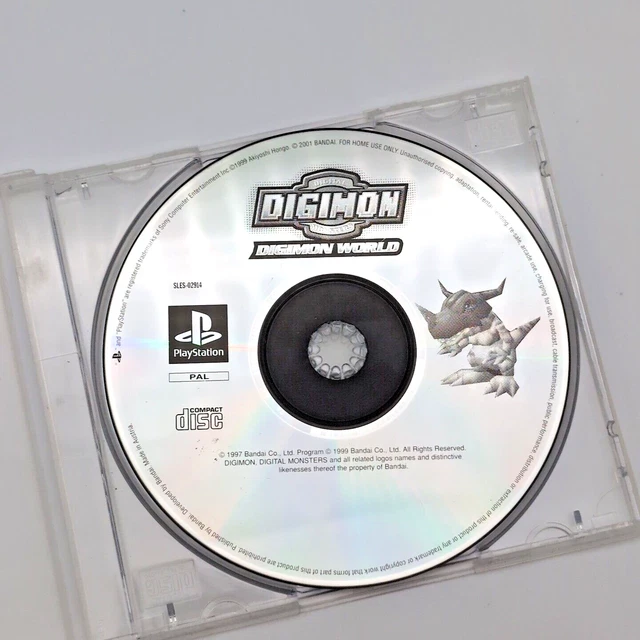 DIGIMON WORLD SONY Playstation PS1 | nur Disc Spiel ohne OVP PSone PSX ...