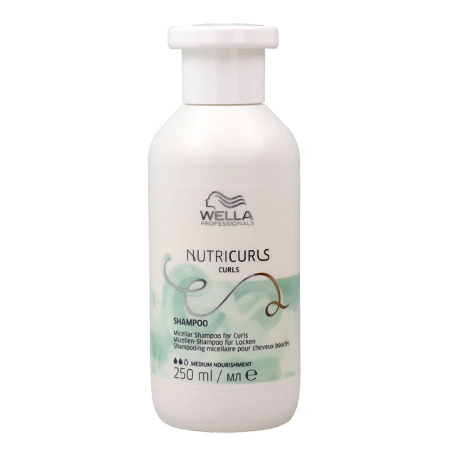 SHAMPOING MICELLAIRE WELLA Nutricurls Curls Cheveux bouclés 250 ml EUR ...