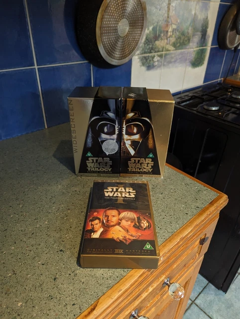 STAR WARS DIGITALLY Remastered VHS Trilogy Special Edition Trilogy Sets ...