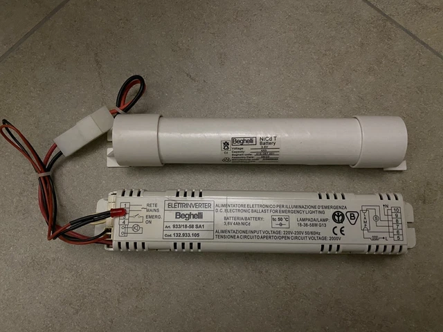 ELETTROINVERTER BEGHELLI ART. 933/18-58 SA1 Cod. 132.933.105 EUR 79,00 ...