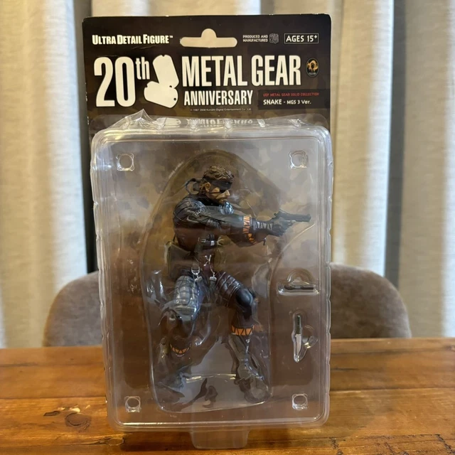 MEDICOM TOY UDF Metal Gear Solid Snake MGS3 Ultra Detalle Figura No.47 ...
