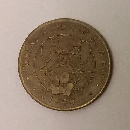 CHUCK E. CHEESE Pizza 1990 Arcade Game Variety Token 24mm £11.74 ...