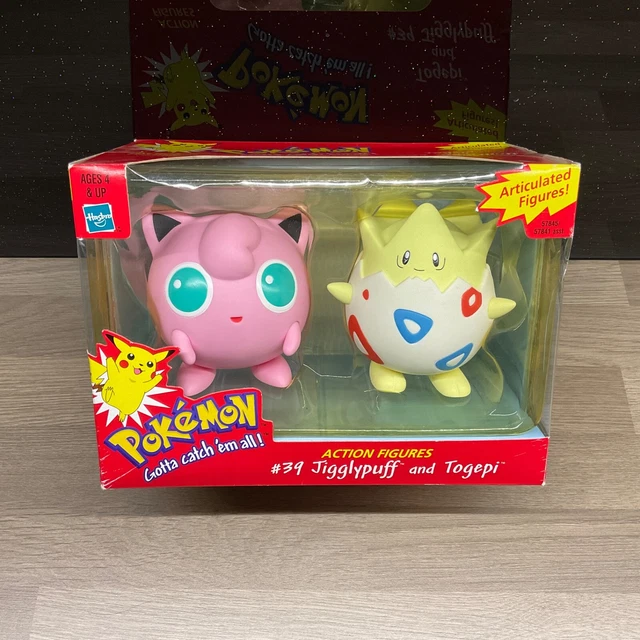 POKEMON JIGGLYPUFF & Togepi Articulated Action Figures by Hasbro in ...