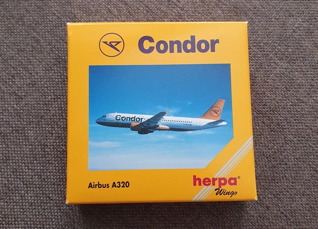 CONDOR AIRBUS A320 Herpa Wings 1:500 Scale Diecast Scale Model EUR 18 ...