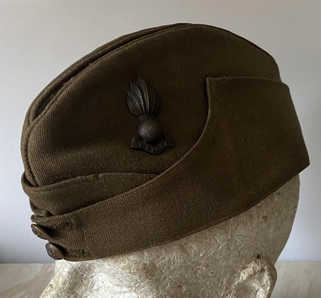 WW2 ROYAL ARTILLERY Superb Officer Gvi Ra Khaki Wool Oxford Made Forage ...