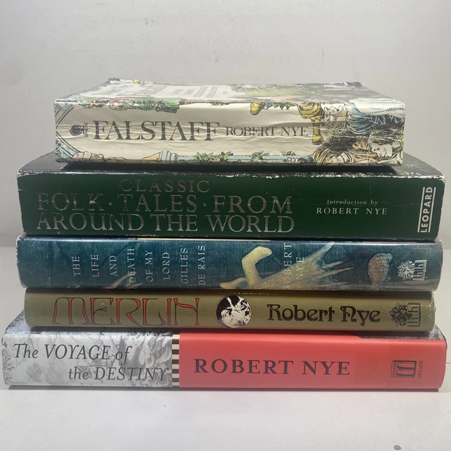 5X ROBERT NYE-CLASSIC Folktales Around World, Life Death Lord Gilles De ...