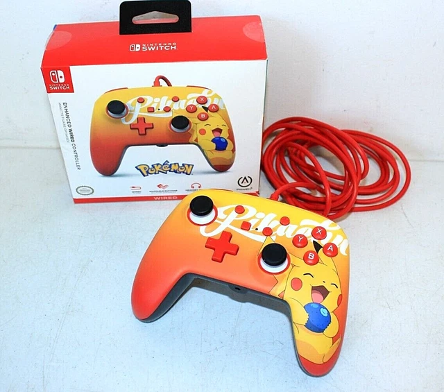 POWERA ENHANCED WIRED Controller Nintendo Switch - Pokemon: Pikachu ...