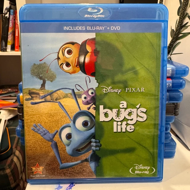 DISNEY PIXAR A Bugs Life blu ray dvd kids cartoon movie £6.97 - PicClick UK