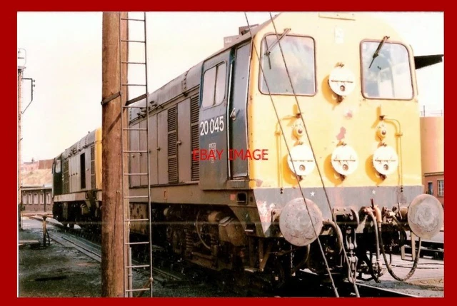 PHOTO BR Class 20 Loco No 20045 £1.45 - PicClick UK