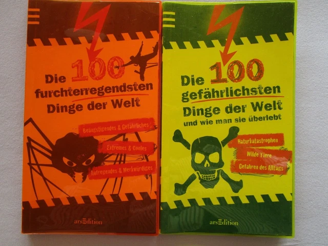 DIE 100 GEFÄHRLICHSTEN Dinge / furchterregensten Dinge der Welt EUR 4 ...