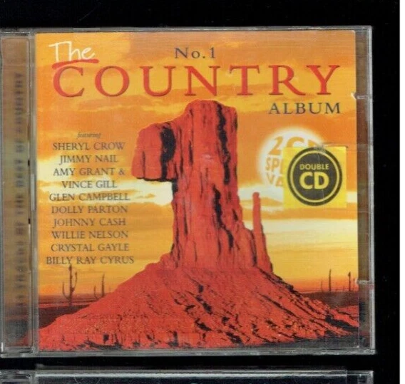THE NO 1 Country Album 2Xcd Johnny Cash Dolly Parton Sheryl Crow EUR 1 ...
