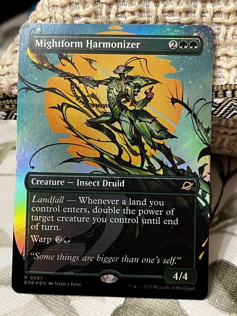 MTG | MIGHTFORM Harmonizer (Borderless) [Edge of Eternities] FOIL $7.00 ...