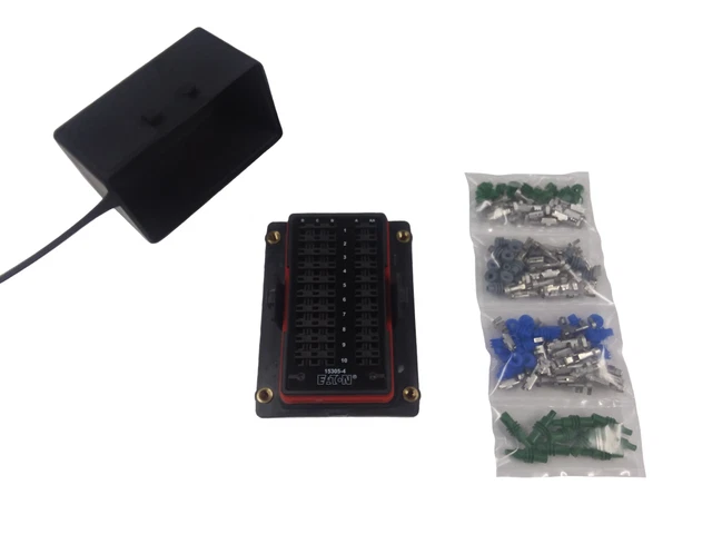 BUSSMANN RTMR 15305-4 Waterproof Fuse Relay Panel Box with Terminals ...