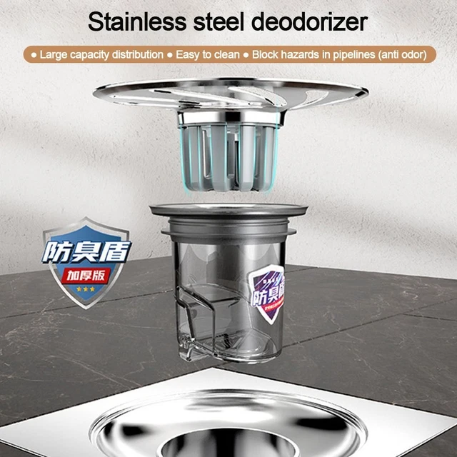 ANTI-INSECTOS DUCHA SUELO desagüe núcleo desagüe filtro enchufe baño accesorios EUR 6,01 ...