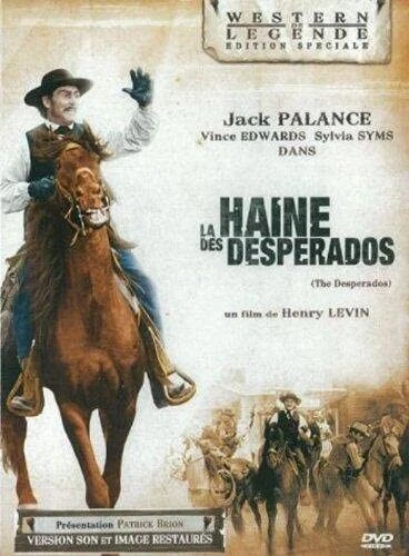LA HAINE DES desperados (DVD) Jack Palance Henry Levin Vince Edwards £ ...