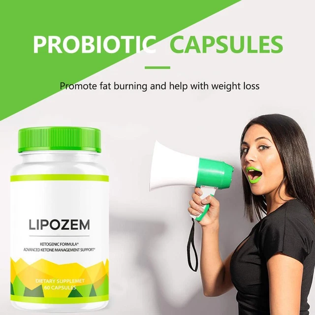 LIPOZEM CAPSULES, MAXIMUM Strength, Lipozem Pills for Men and Women 60 ...