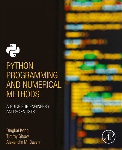 Python Programmierung Und Numerische Methoden A Guide Für Ingenieure Scientists Eur 11659