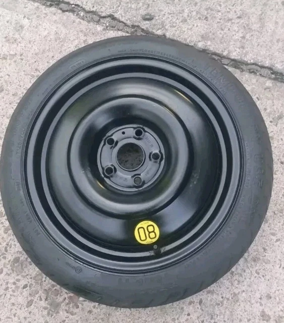 TOYOTA AURIS 17& INCH SPARE SPACE SAVER WHEEL Genuine £70.00 - PicClick UK