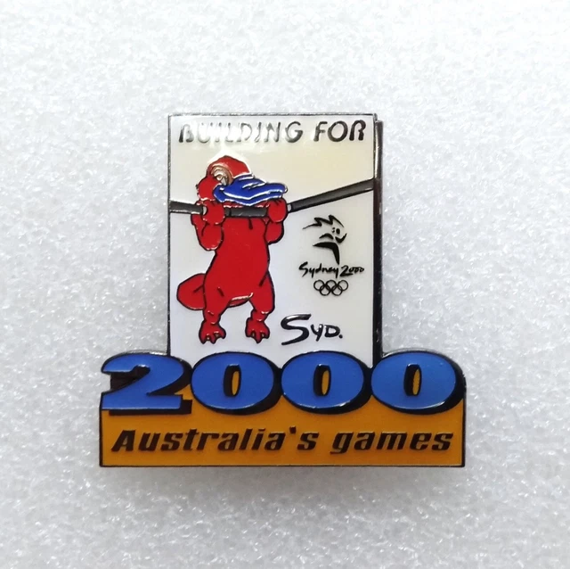 2000 SYDNEY OLYMPIC Games Mascot Syd Building For Aus Pin ~ 2024 Paris ...
