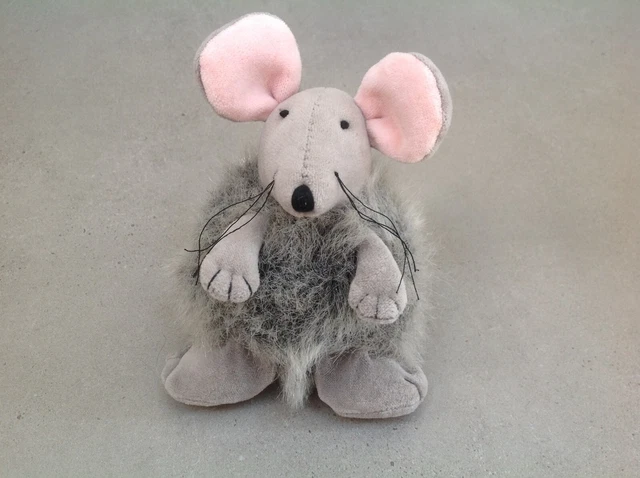 JELLYCAT GREY PUFFBALL Mouse - Ultra Rare - RETIRED Soft Toy, Plush ...