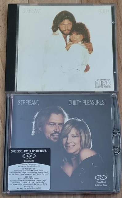 BARBRA STREISAND AND Barry Gibb - Guilty (cd) & Guilty Pleasures (dual ...