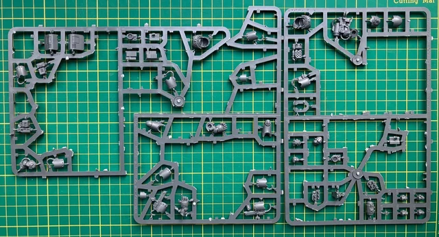 40K SPACE MARINE Terminator Missile Launcher, Flamer, fists, storm ...