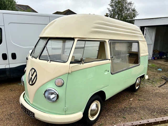 VW SPLITSCREEN T1 Ice Cream Food Van Blank Canvas £15,000.00 - PicClick UK