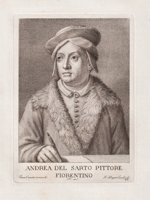 ANDREA DEL SARTO Italian painter Firenze Renaissance Portrait ...