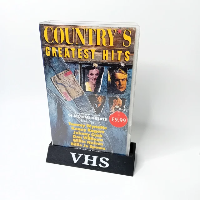 COUNTRYS GREATEST HITS Vhs Tape - Rare Retro Movie £13.48 - PicClick UK