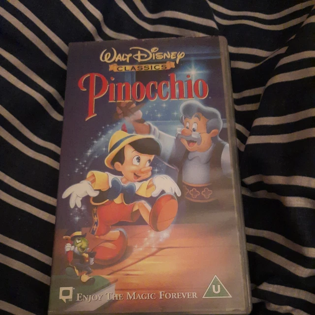 WALT DISNEY CLASSICS Pinocchio VHS Video £2.00 - PicClick UK