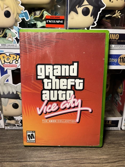 GRAND THEFT AUTO Vice City The Xbox Collection GTA Original Xbox CIB ...