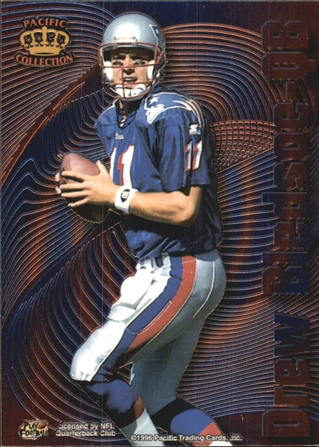 1996 PACIFIC BOMB Squad New England Patriots carte de football #8 D ...