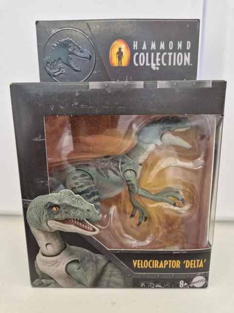 MATTEL JURASSIC WORLD Hammond Collection Velociraptor Delta EUR 45,00 ...