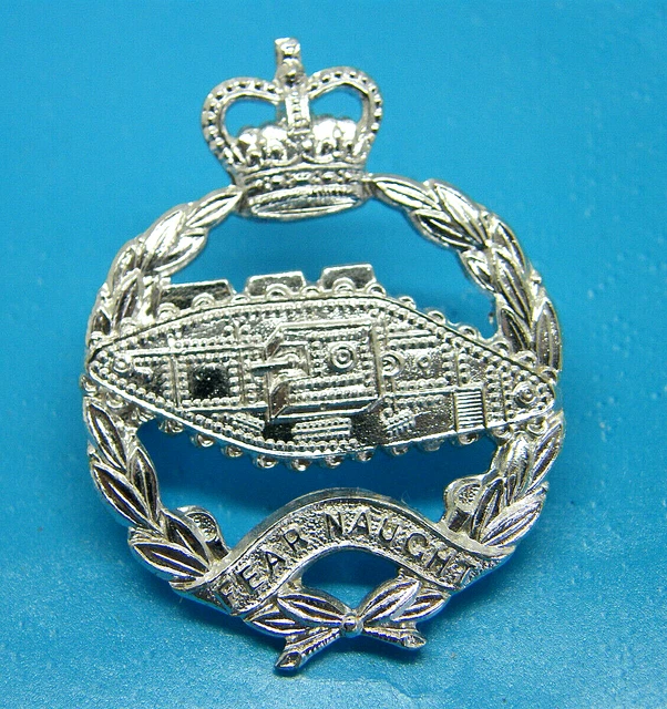 THE ROYAL TANK Regiment Army Military Cap Badge Part Collection Genuine ...