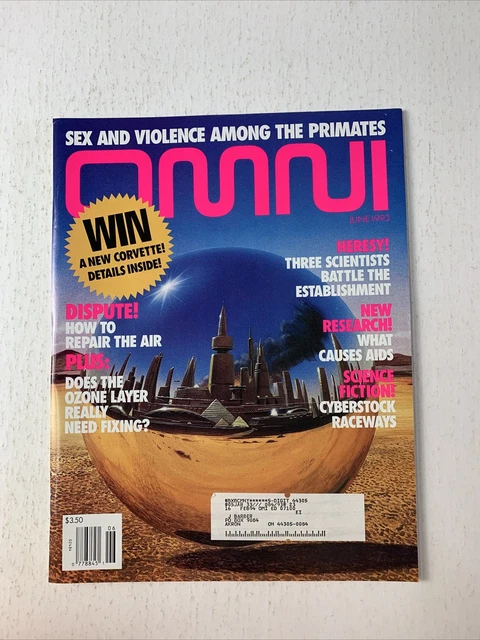 VINTAGE OMNI MAGAZINE June 1993 - Science Fiction, UFO, Alien ...