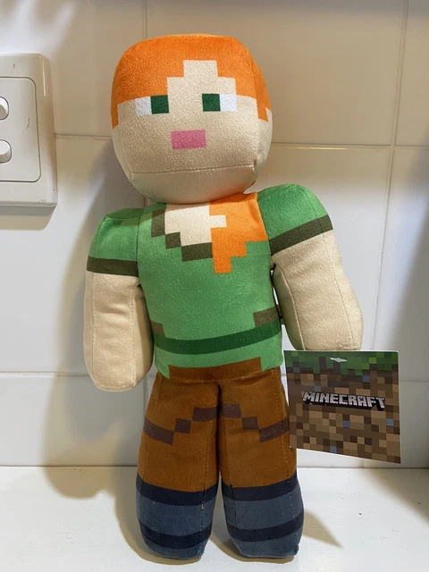 LICENSED MOJANG MINECRAFT - Alex Plush Soft Toy 35cm - New With Tags ...